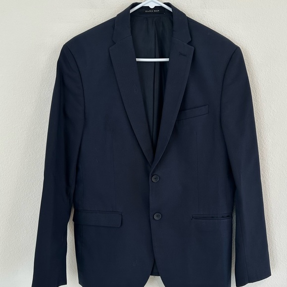 Zara | Suits & Blazers | Zara Man Basic Blazer Jacket | Poshmark